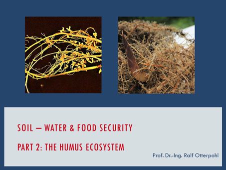 Soil - Water & Food Security, Part 1: Soil Health - A Foundation for ...
