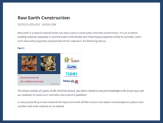 Raw Earth Construction, Part 1: Raw Earth Properties - RUVIVAL