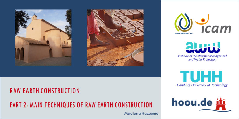 Raw Earth Construction by Madiana Hazoume - RUVIVAL Lectures